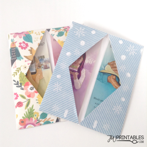 DIY JW Paper Tract Holders - JW Printables