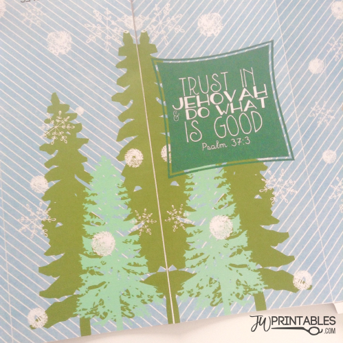 DIY JW Paper Tract Holders - JW Printables