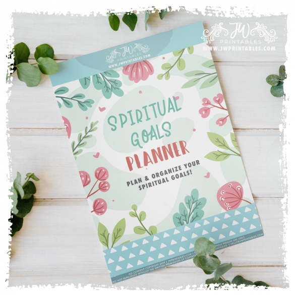 Spiritual Goals Planner - JW Printables