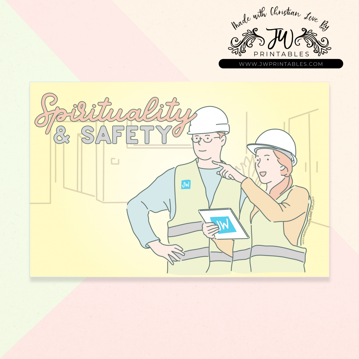 Spirituality and Safety LDC - JW Card - JW Printables