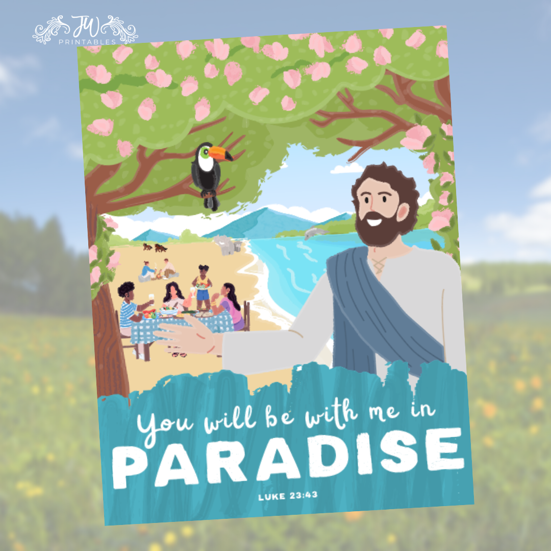 Future Promises JW Memorial Art Poster - JW Printables
