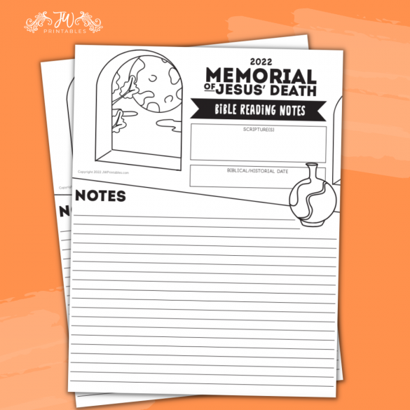 Event: Memorial of Jesus’ Death - JW Printables