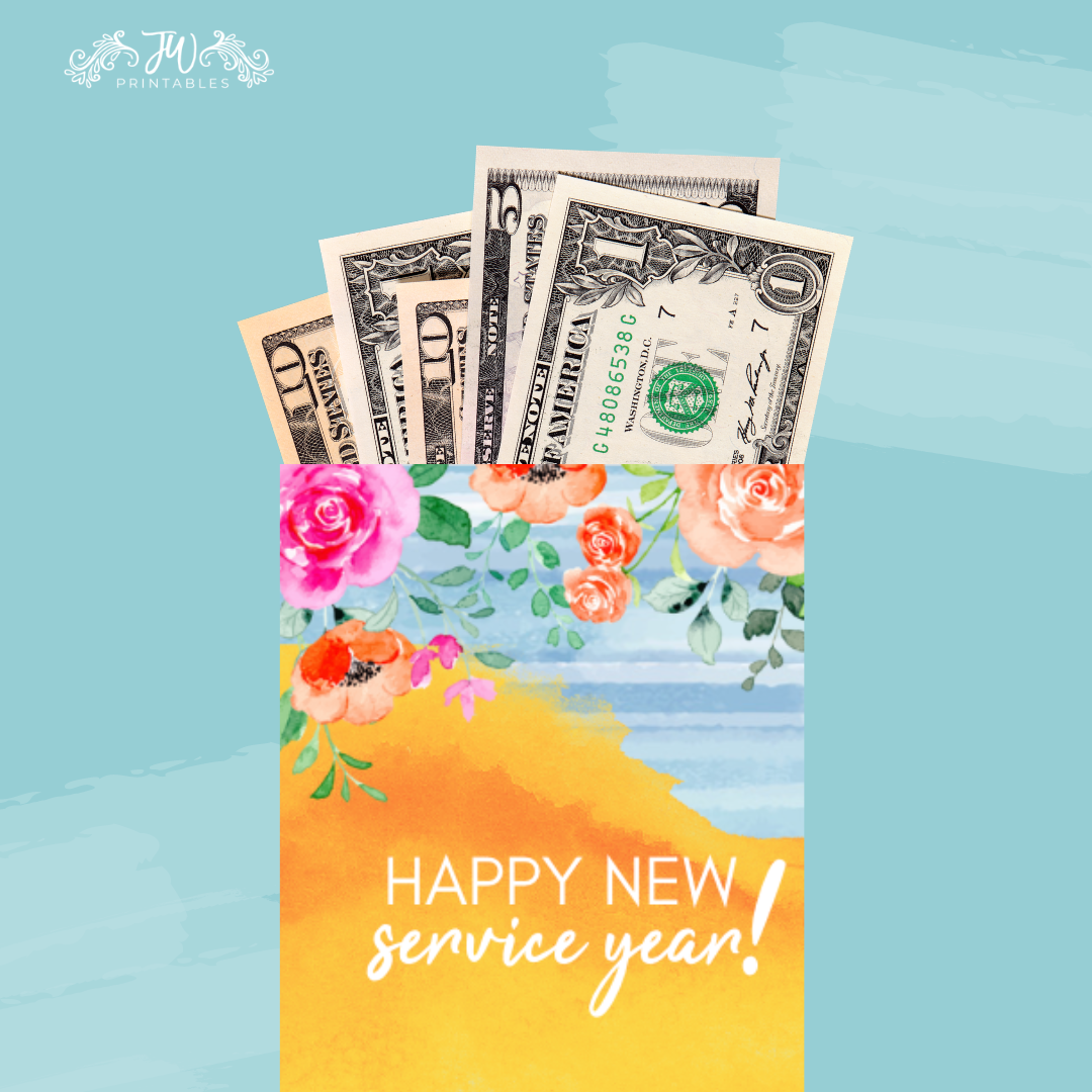 Ministry Gift Money Envelope - JW Printables