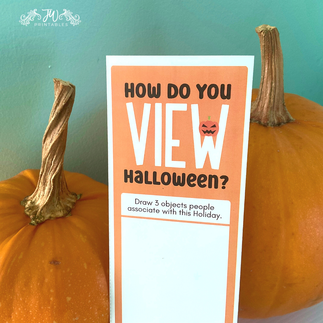 DIY Tract - How Do You View Halloween? - JW Printables