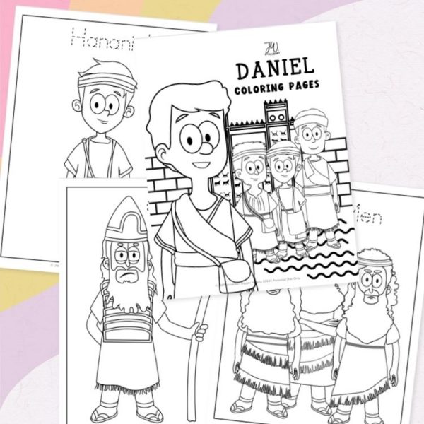 Daniel Movie Coloring Pages - JW Printables