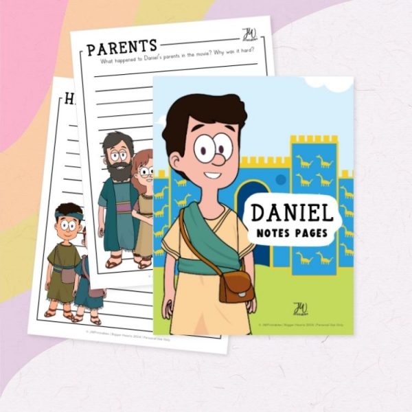 Daniel Movie Notes Pages - JW Printables