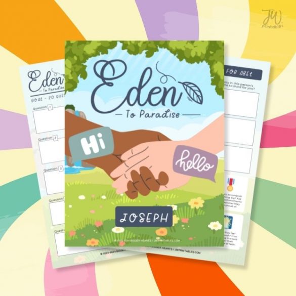Eden to Paradise: Joseph - JW Printables