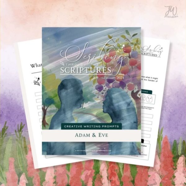 Scribing with the Scriptures: Adam & Eve - JW Printables