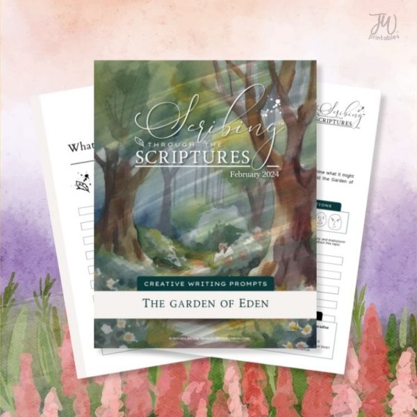 Scribing with the Scriptures: The Garden of Eden - JW Printables