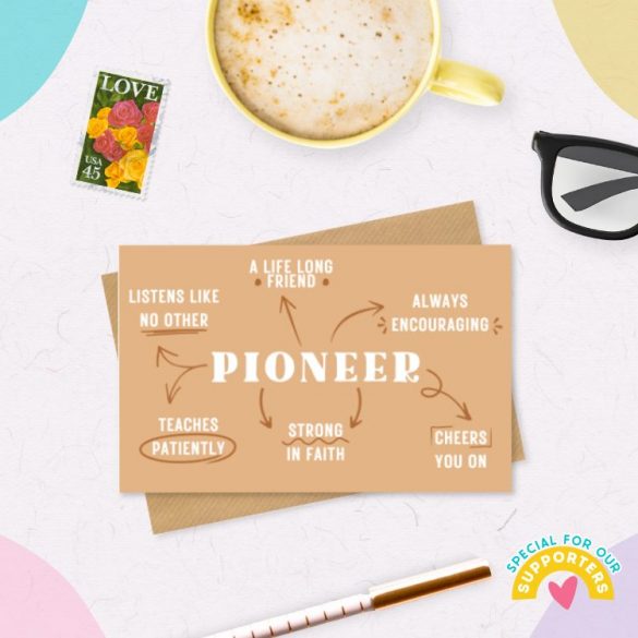 JW Greeting Card - Pioneer Attributes - JW Printables