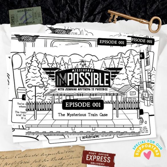 Missionary Impossible - Episode 001 | JW Coloring Adventure Series - JW ...