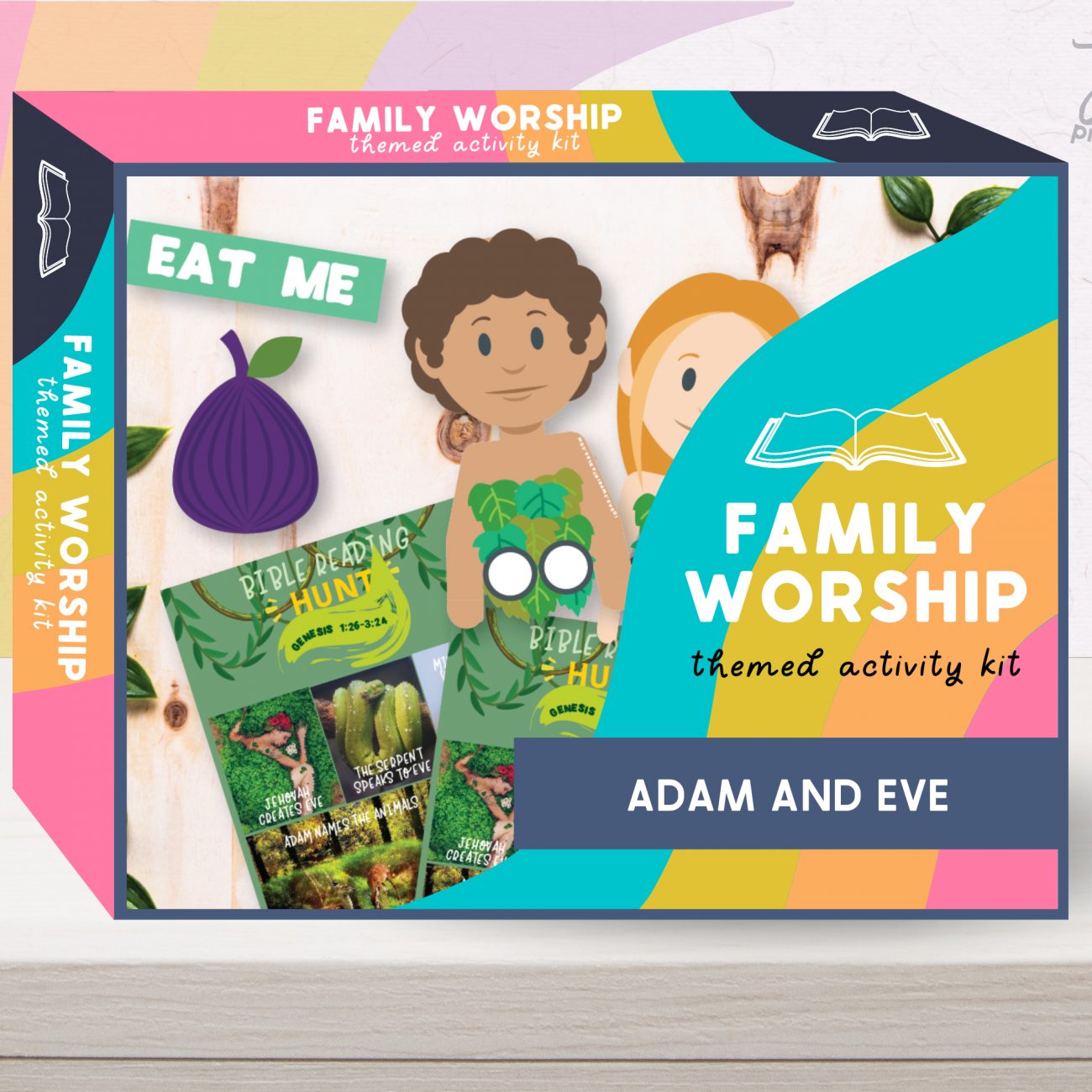 Adam & Eve Family Worship Kit - JW Printables