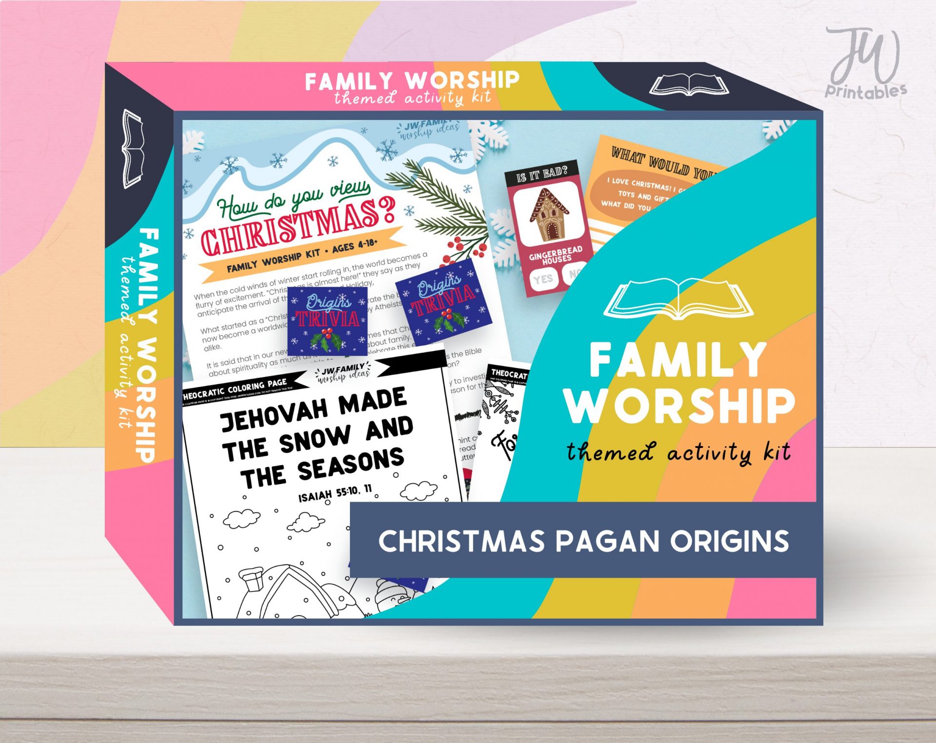 How Do You View Christmas Family Worship Kit - JW Printables