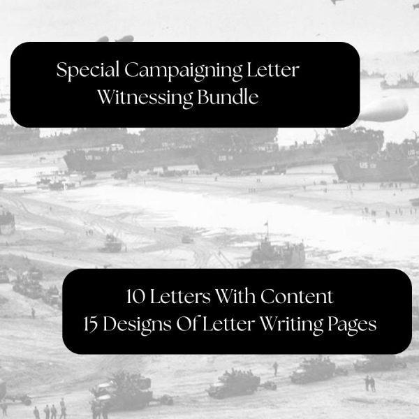 Special Campaign Letter Witnessing Bundle - JW Printables