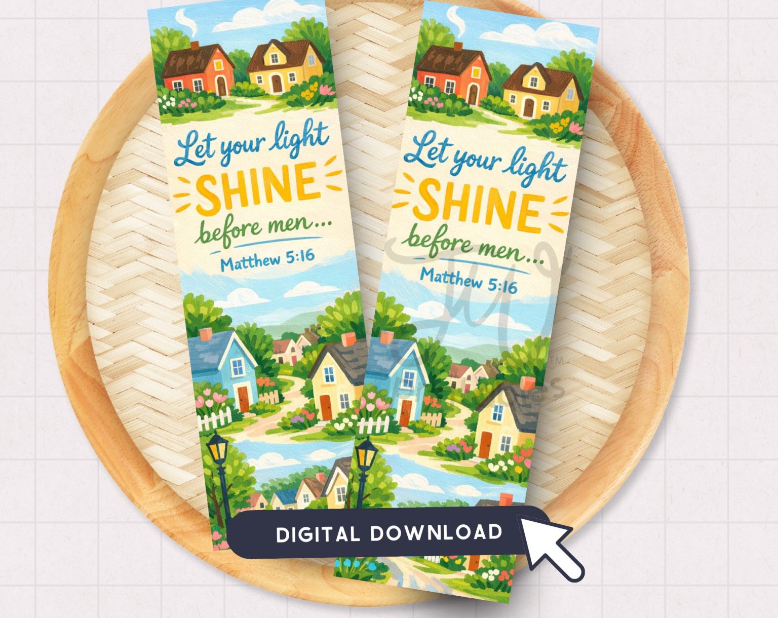 JW Bookmark Printable | Let Your Light Shine Matthew 5:16 - JW Printables