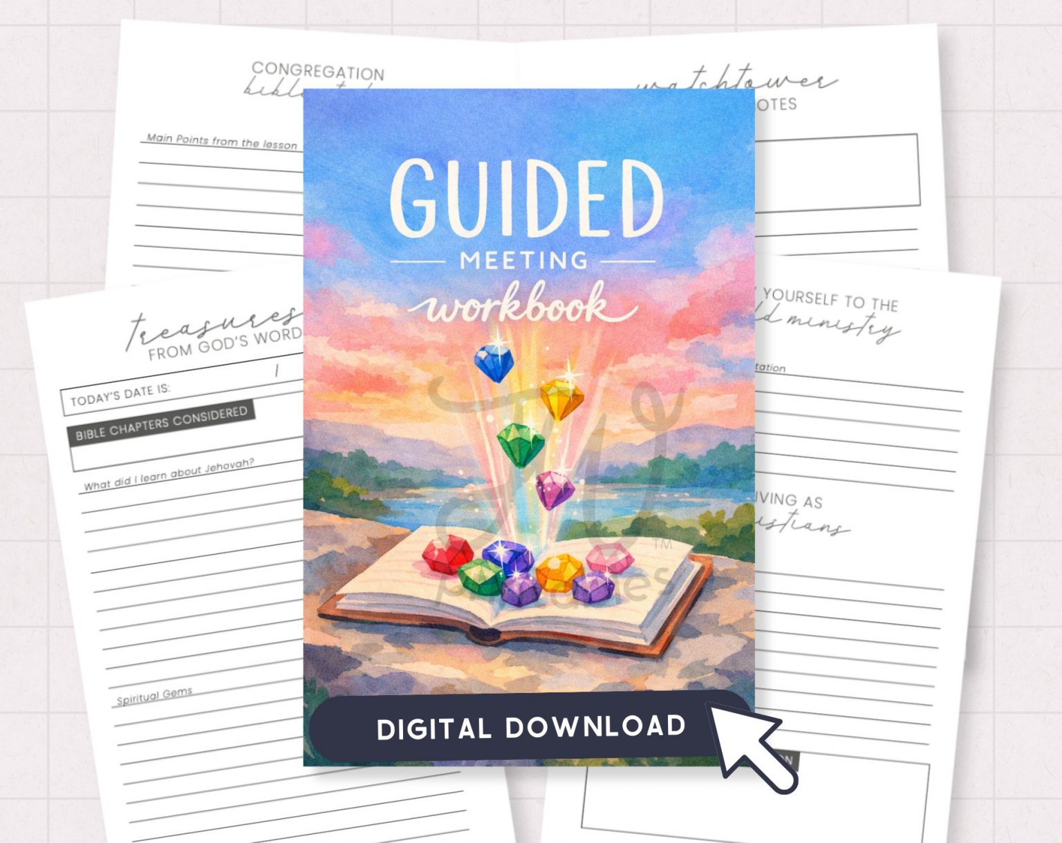 Guided Meeting Prep Workbook - JW Printables