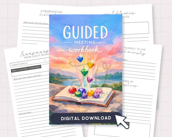 Guided Meeting Prep Workbook - JW Printables