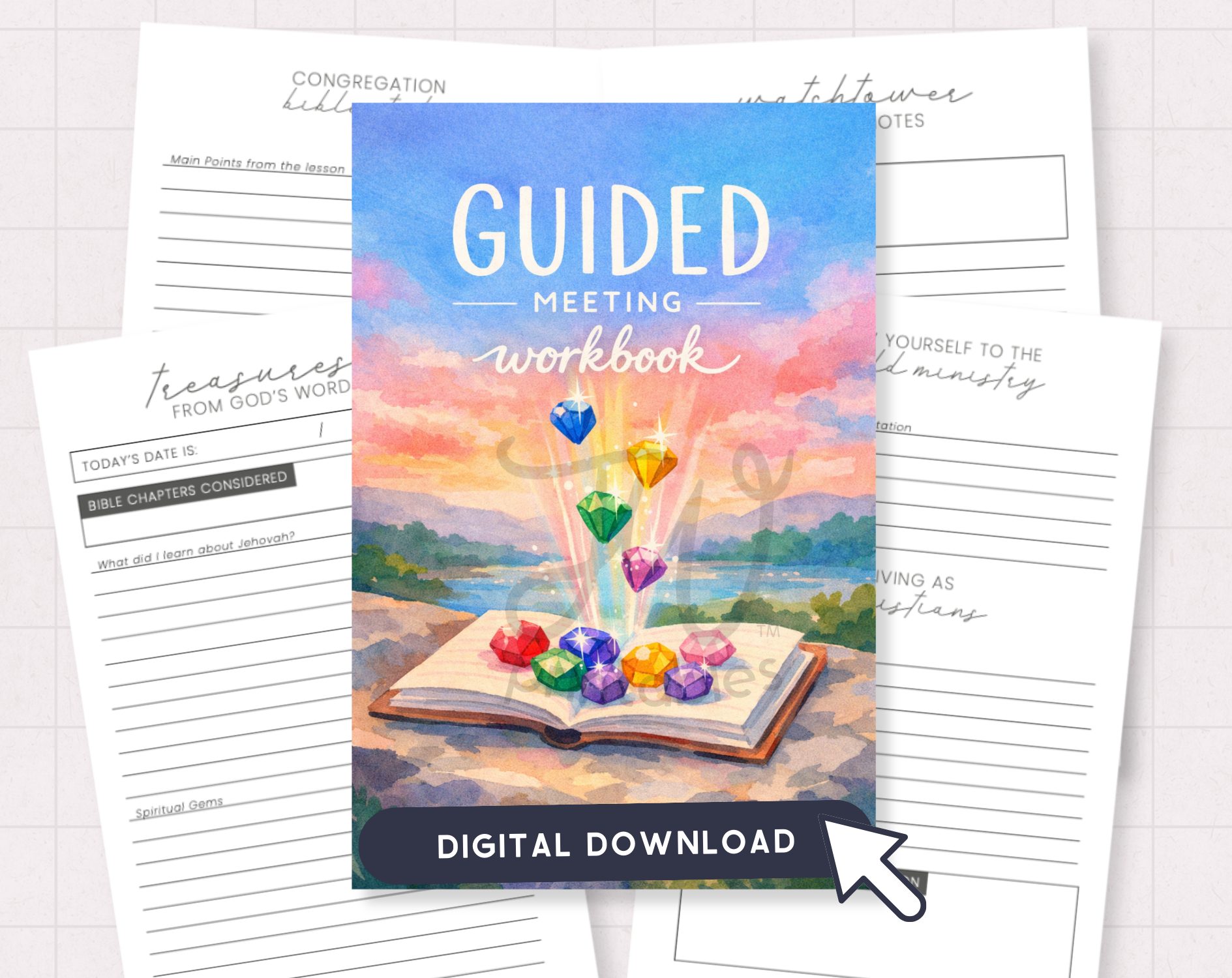 Guided Meeting Prep Workbook - JW Printables