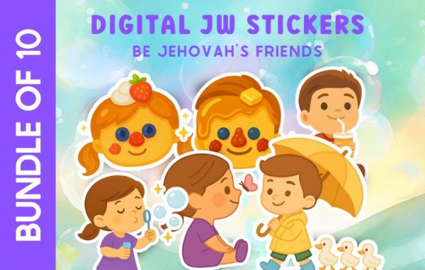 Pioneer Planner Stickers - JW Printables